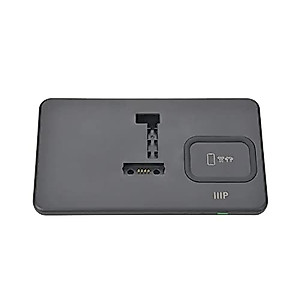 Monoprice Magsafe 3-in-1 Wireless Charging Stand, Bundled with QC3.0 Wall Charger, for iPhone 13/13 Pro/13 Pro Max/13 Mini/12/12 Pro/12 Pro Max/12 Mini, Apple Watch, AirPods