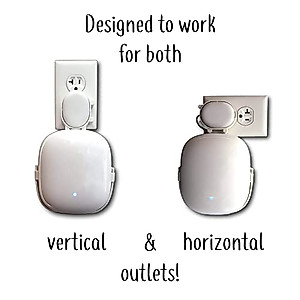 The Nest WiFi Pro Genie Wall Mount Outlet Holder Stand (3-Pack) | Lowest Profile | Open Access | No Messy Screws or Tape | Reinforced Support | Horizontal and Vertical Outlets