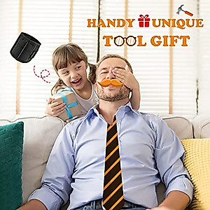 Magnetic Wristband for Holding Screws,KUSONKEY Christmas Gifts for Men Who have Everything,Wrist Magnetic Screw Holder with Strong Magnets,Wrist Magnet Tool for Dad,Father,Handyman,Electrician