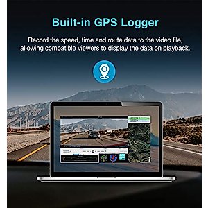 【Bundle: VIOFO A129 Plus Duo with GPS + Hardwire Cable】 VIOFO Dual Dash Cam, 2K 1440P 60fps+1080P 30fps Front and Rear Dash Camera with Wi-Fi GPS, Parking Mode, Super Capacitor (A129 Plus Duo)