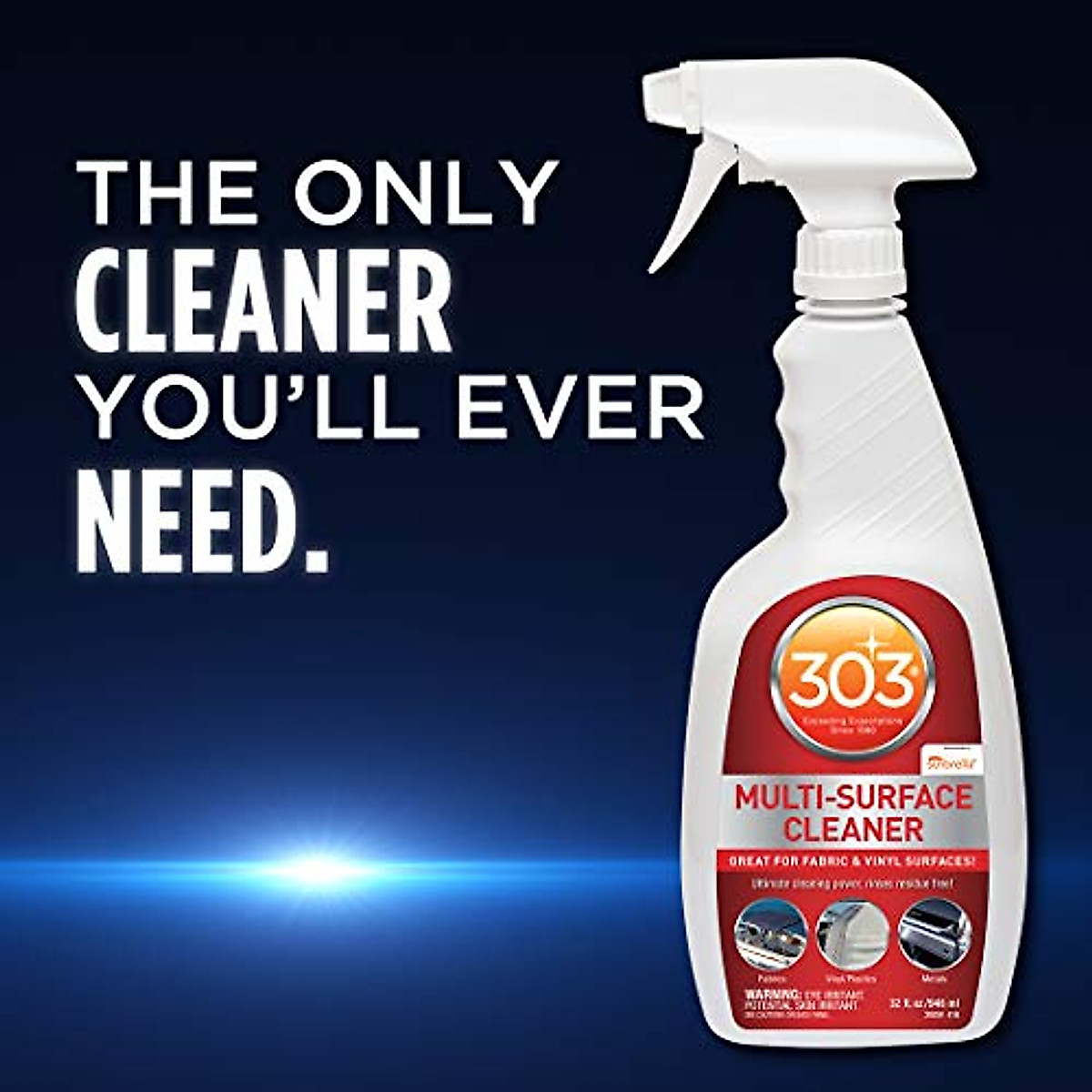 303 Products (30207CSR) Multi Surface Cleaner Spray, All Purpose Cleaner for Home, Patio, Car Care and Outdoor, 32 fl. Oz