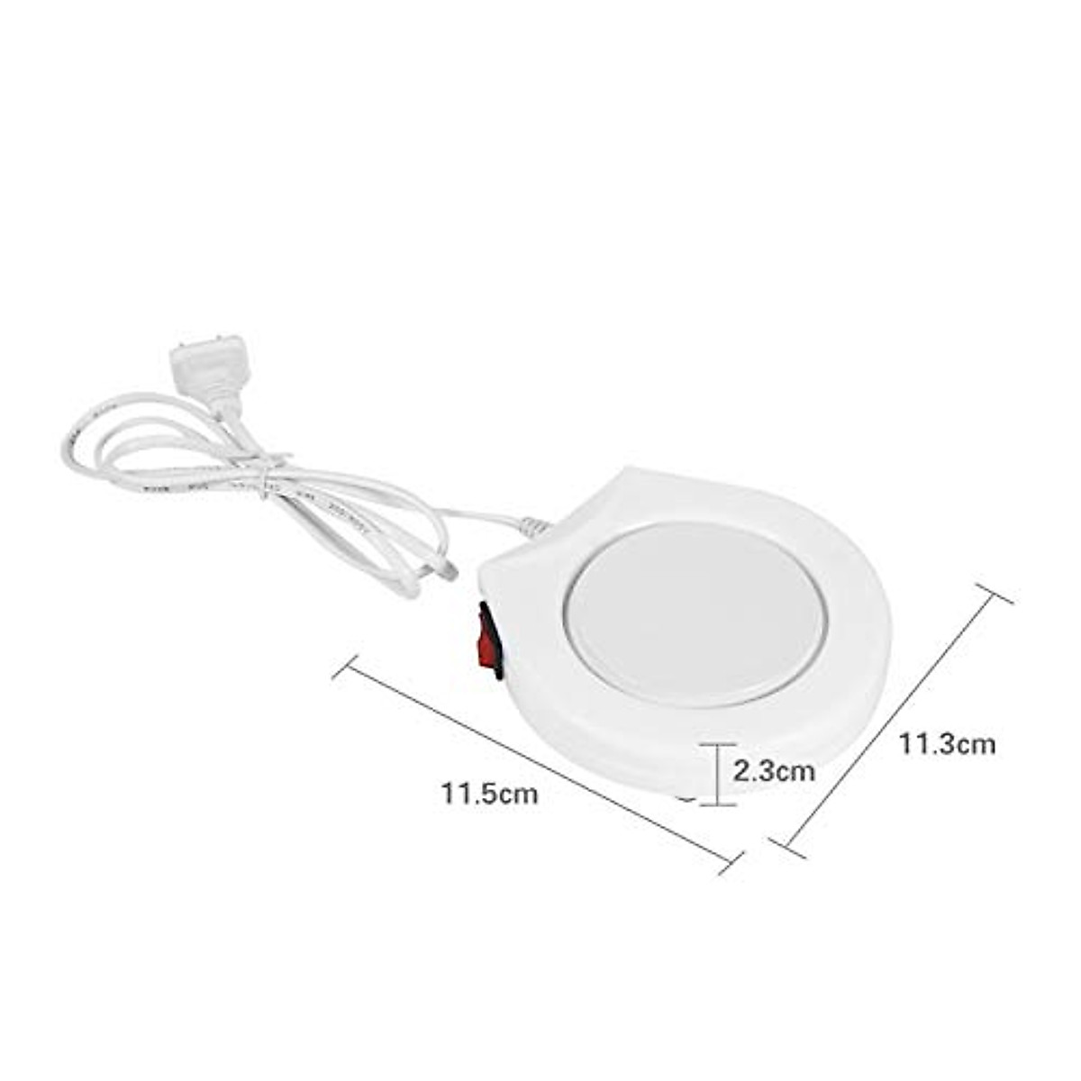 Keep Temperature 50â„ƒ Mug Pad, 110V Mug Warmer, Coffee Heater Pad Portable Cup Warmer, for Home Office