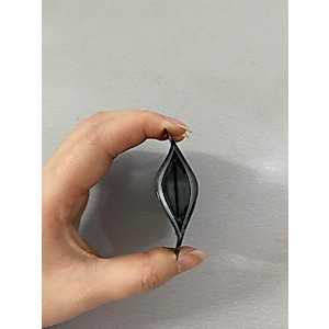 MITOB Mylar Bags for Zip Reusable Small Aluminum Foil Lock Package Bag Candy DIY Chocolate Coffee Nut Food Long Term Storage Zipper Lock Packaging Bag with Tear Notch (Black, 2.3x3.1 inch)