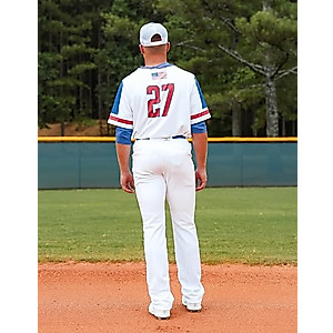 Mizuno Mens G2 Premier Pro Adult Baseball Pant With Hemmed Open Bottom, Black, Medium US