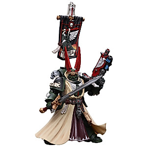 HiPlay JoyToy Warhammer 40K Collectible Figure: Dark Angels Supreme Grand Master Azrael 1:18 Scale Action Figures JT7899 (JT7899 Azrael)