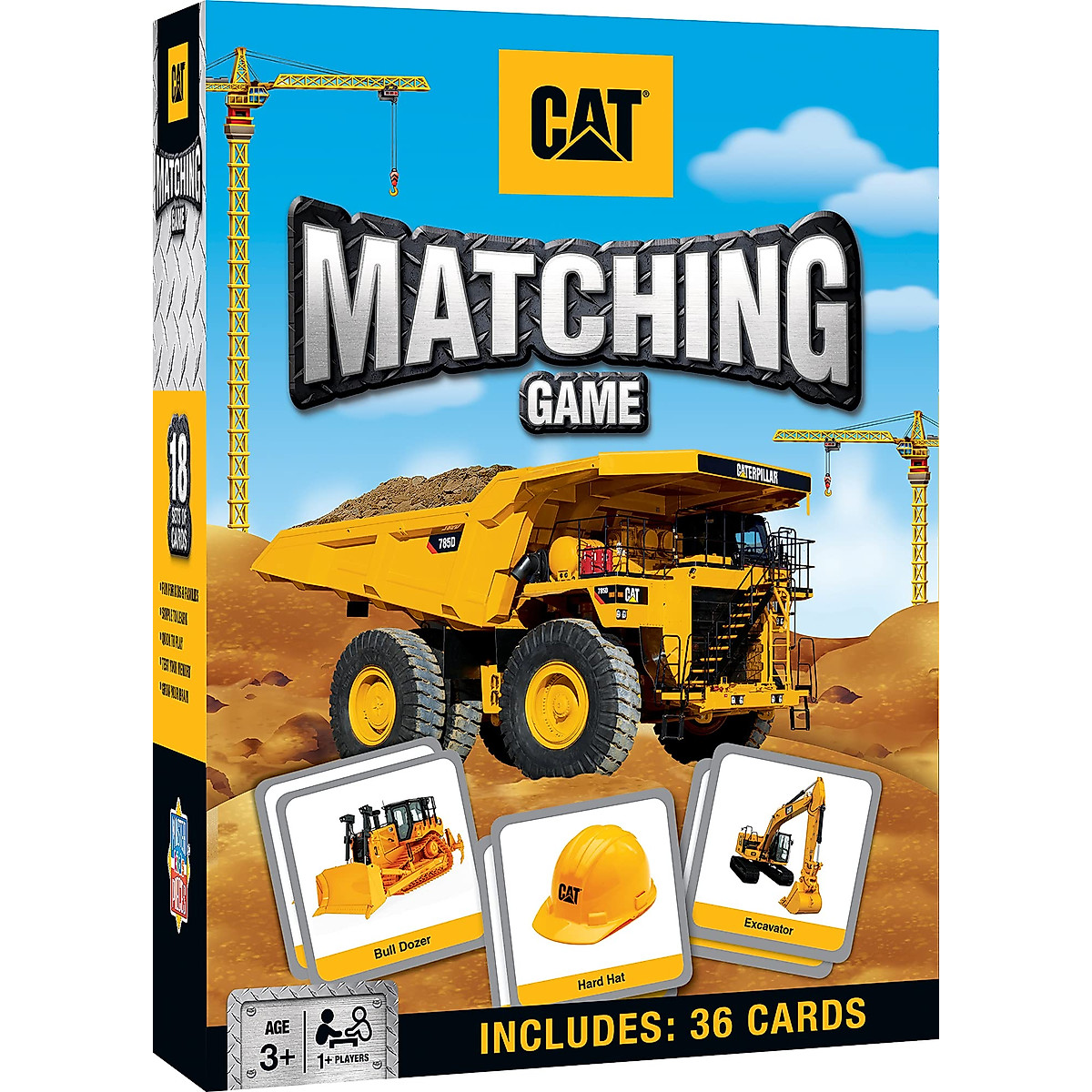MasterPieces Kids Games - Caterpillar Matching Game - Game for Kids and Family - Laugh and Learn