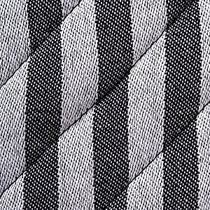 DII Cotton Heat Resistant Kitchen Oven Mitts Set, (Set of 2-6.5x12), Farmhouse Chic Geometric Design, Heat Resistant and Machine Washable for Every Home Kitchen - Stripe