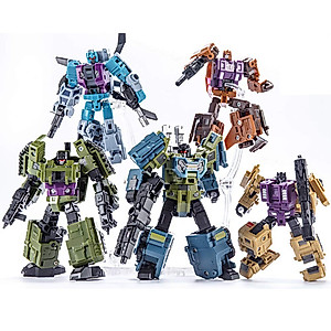 Deformation Bruticus PT-05 Combiner Wars Combaticons 5 in 1 G1 Series KO Action Figure Model Collection Gift Toys