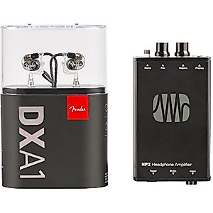 Fender MXA1 Bundle with DXA1 Pro In-Ear Monitors & PreSonus HP2 Headphone Amplifier