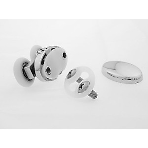 Shower Part 2 x Double Top Butterfly Shower Door Rollers/Runners/Wheels 25mm Diameter L077-2