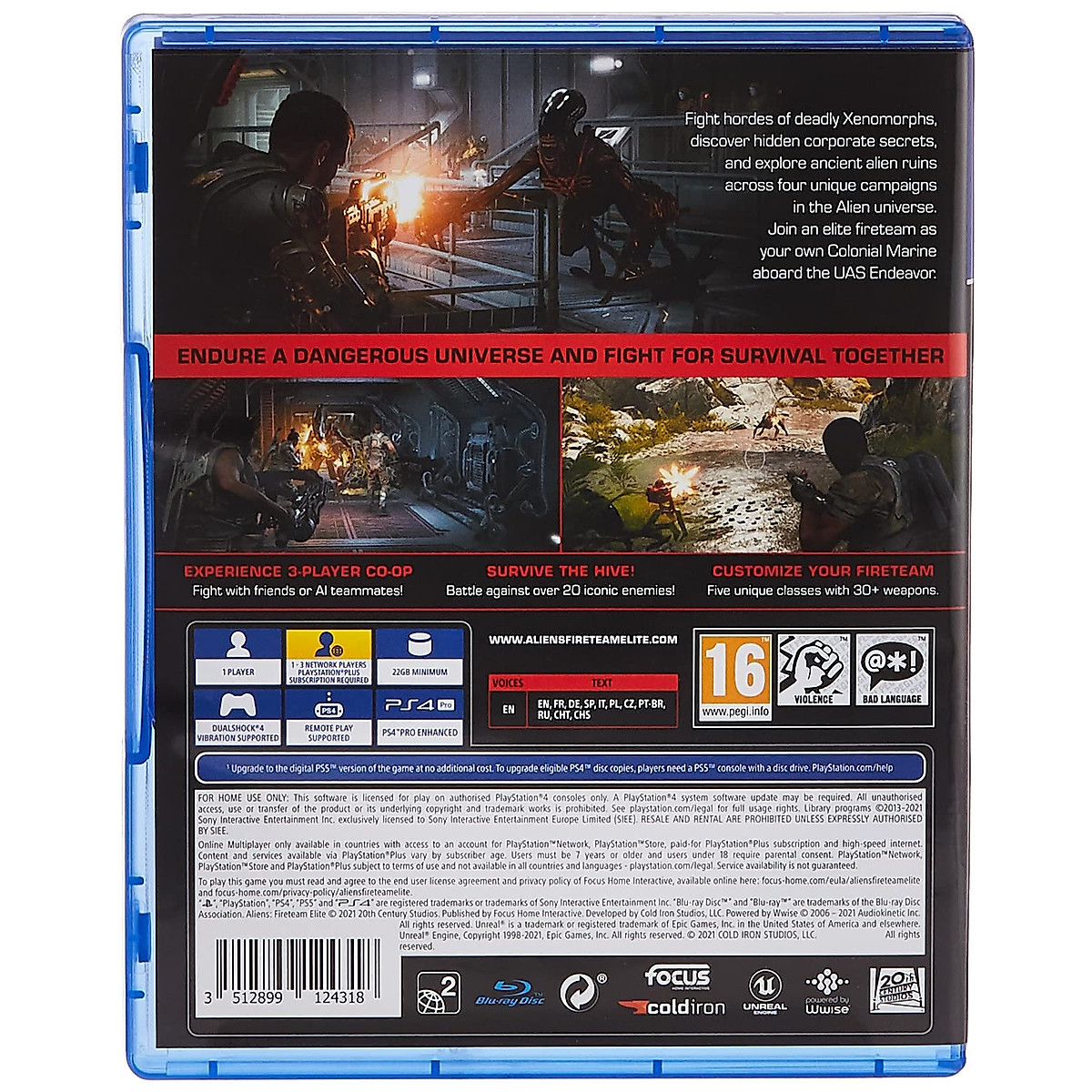 FOCUS ALIENS: FIRETEAM ELITE