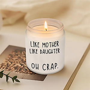 Gift For Mom From Daughter Birthday Candle For Mom -7ozSoy Wax Lavender Long Burn Time Scented Candle- Unique Bday Christmas Mother Day Presents For Mother From Child