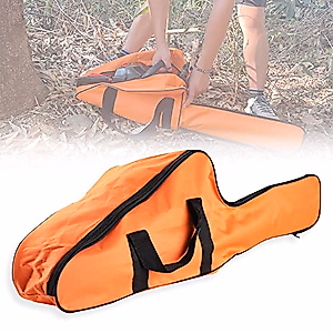 Shine123 Chainsaw Bag Carrying Case Fits 18" Saw - 600D Heavy Duty Chainsaw Protect Garden Anti-Scratched Tool from Dust & Scratched