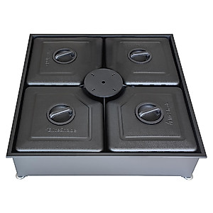 EliteShade USA 9FT Patio Umbrella Replacement Covers 8 Ribs Market Umbrella Canopy Cover (CANOPY ONLY) (Rust)