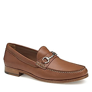 Johnston & Murphy Men's Baldwin Bit Black Sheepskin 12 M US