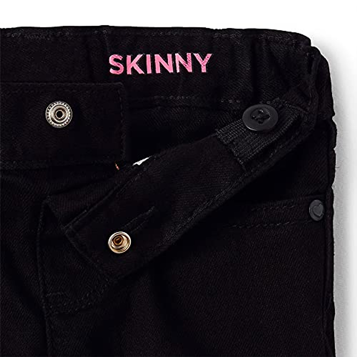 The Children's Place Baby Girls And Toddler Girls Basic Skinny Jeans,Black Wash Single,4T