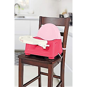 Safety 1st Easy Care Swing Tray Feeding Booster, Coral Crush, One Size