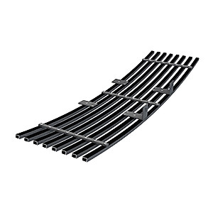 Off Roader eGrille Premium Stainless Steel Black 8x6 Horizontal Billet Grille Compatible with Ford F-150 2009-2014 Lower Bumper BGC-6F3210W