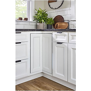 28in Pie Cut Polymer Lazy Susan Set White