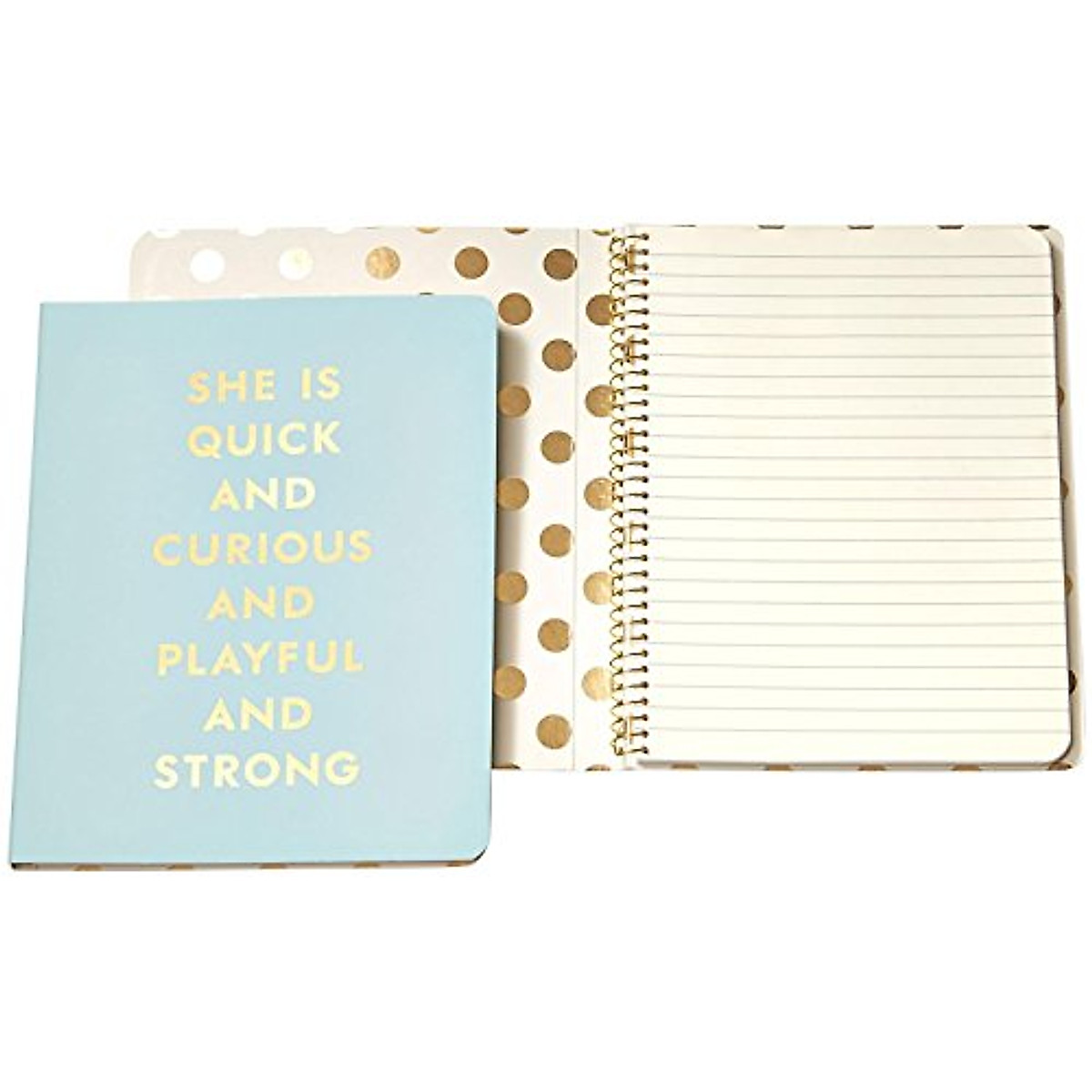 Kate Spade Notebook, Quick & Curious (Blue) (143527)