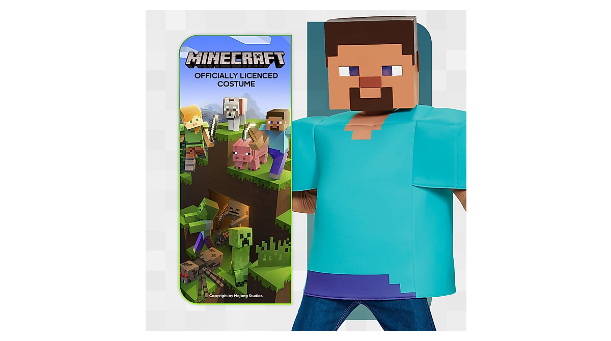 Steve Classic Minecraft Costume - Adventure in Style