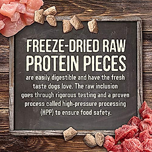 Merrick Backcountry Freeze Dried Raw Grain Free Dry Dog Food Meal Mixers with Real Meat 12.5 Ounce (Pack of 1)