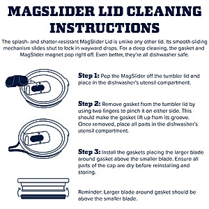 YETI MagSlider Lid for 10oz Lowball & 20oz Tumbler