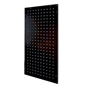 Qianly Pegboard Wall Organizer Storage Pegboard Panels for Living Room Garage
