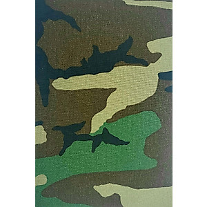 Dangerfield Arms TackGear Wrap 8" x 12" MultiCam Cordura Camouflage Adhesive Wrap 500 Denier adhesive back for kydex and other items (Woodland Camo M81)