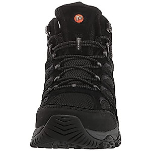 Merrell Men's Moab 3 Mid Hiking Boot, Black Night, 10