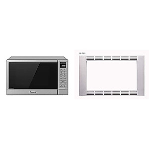 Panasonic Optional 27" Trim Kit for 1.2 cuft Microwaves, Stainless Steel, NN-TK621SS