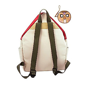 Roocnie Owl House Hooty Backpacks for Girls Boys:TOH Merch Luz Amity Kids School Cosplay Anime Canvas Backpack Wallet