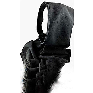 Hooded Scarf, plush fleece. 10 colors to choose from! Super warm hood with generous fabric allowance to wrap around the neck for warmth.