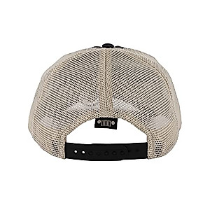 Jeep Garment Washed Trucker Hat - Black