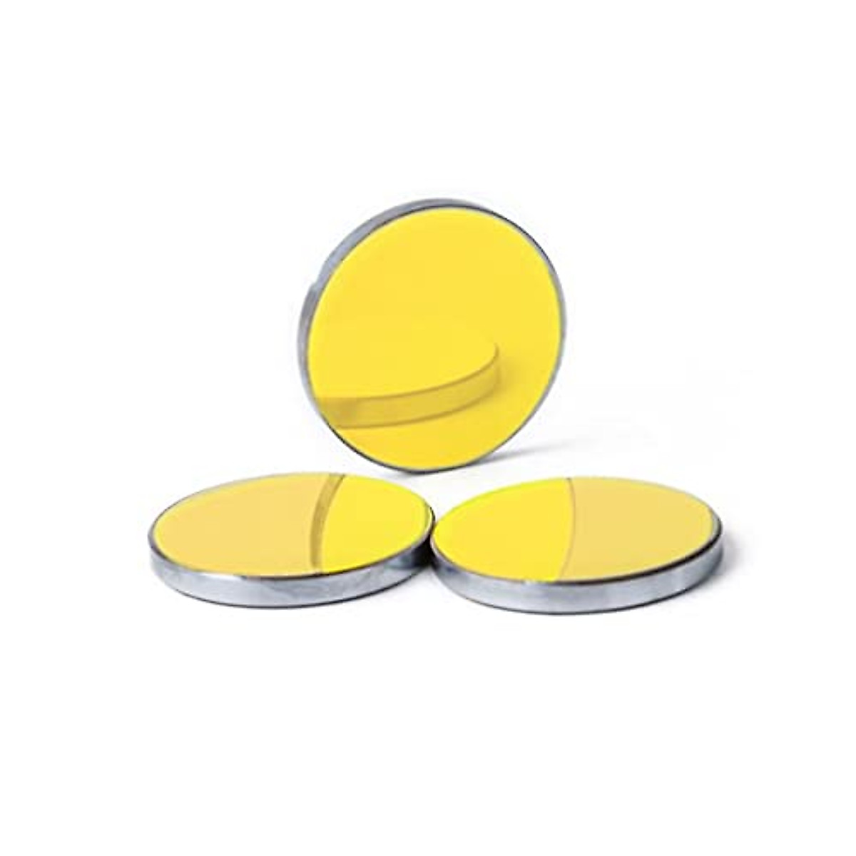 American Photonics Silicon Si Mirror Co2 Laser 3pc Set - 99.7% Reflective Coating for 40W 100w 200W (25mm)
