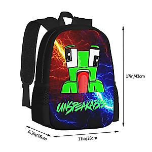 Cartoon Backpack For Men Women Multi-Function Kawaii Travel Backpack Daypack Quick Dry Laptop Backpack For Daily Life