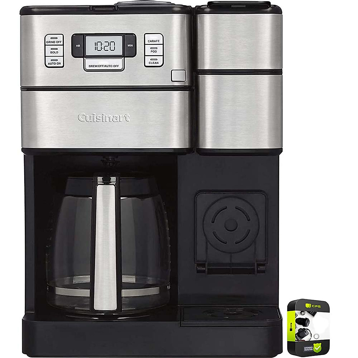 Cuisinart SS-GB1 Coffee Center Grind & Brew Plus Bundle with 1 YR CPS Enhanced Protection Pack