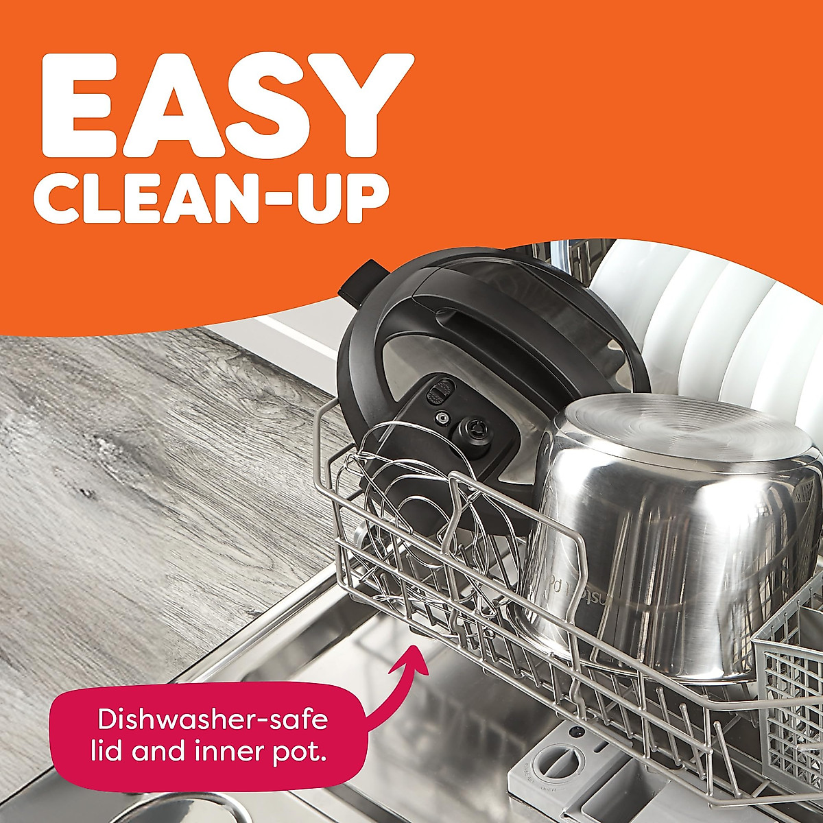 Instant Pot Duo 7-in-1 Electric Pressure Cooker, Slow Cooker, Rice Cooker, Steamer, Sauté, Yogurt Maker, Warmer & Sterilizer, Includes App With Over 800 Recipes, Stainless Steel, 6 Quart