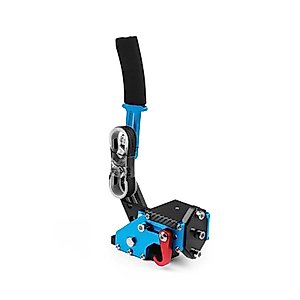 JISMCEKU Racing Games with Fixture 14Bit Handbrake Sim for Racing Games Fit for G27/G29 T500/Blue