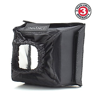 ENHANCE Camera Light Diffuser Softbox for Pop Up and External Speedlites with Foldable, Universal Design, Compatible with Neewer, Altura, Youngnuo, Canon, Nikon, and More Speedlite Flashes