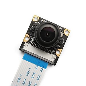 SainSmart Wide Angle Fish-Eye Camera Lenses for Raspberry Pi 3 Model B Pi 2 Model B+ Arduino, RoHS Certified