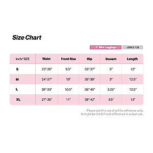 ALWAYS Women's 3" Bike Shorts Leggings - High Waist Compression Soft Stretch Workout Activewear Yoga Pants Black L