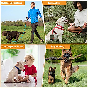 VZZNN 2PC Dog Treat Pouch,Dog Training Treat Reward Bag,Portable Puppy Hand Free Dog Walking Bag,Auto Closing Dog Food Dispenser,Behavior Aids for Puppy Travel or Outdoor(Green Khaki)