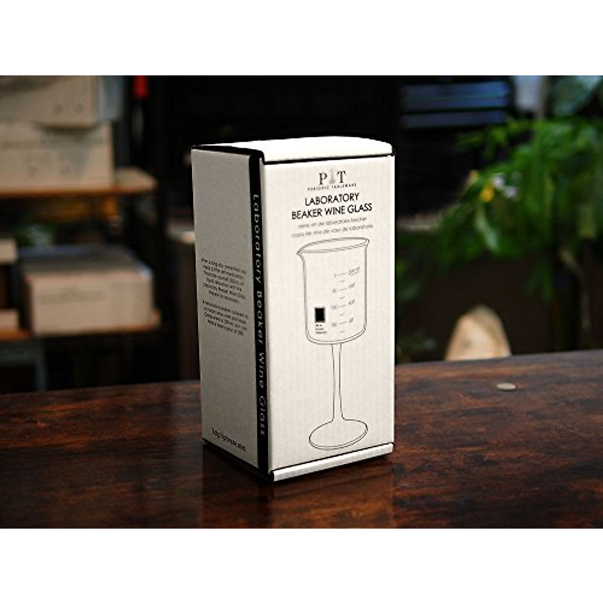 Periodic Tableware Beaker Wine Glass