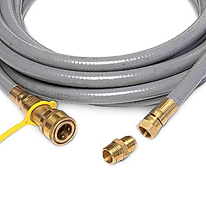 Champion Power Equipment 100416 10,000/8,000-Watt TRI Fuel Portable Natural Gas Generator, NG/LPG Hose Kits and CO Shield