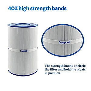 Cryspool PDM30 Spa Filter Oval Filter for Dream Maker Hot Tubs 461269,30 sq.ft, 2 Pack