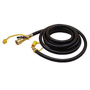 MENSI 12FT Male/Female Quick-Connect RV Propane Extension Hose Compatible with Blackstone 17"/22" Griddles