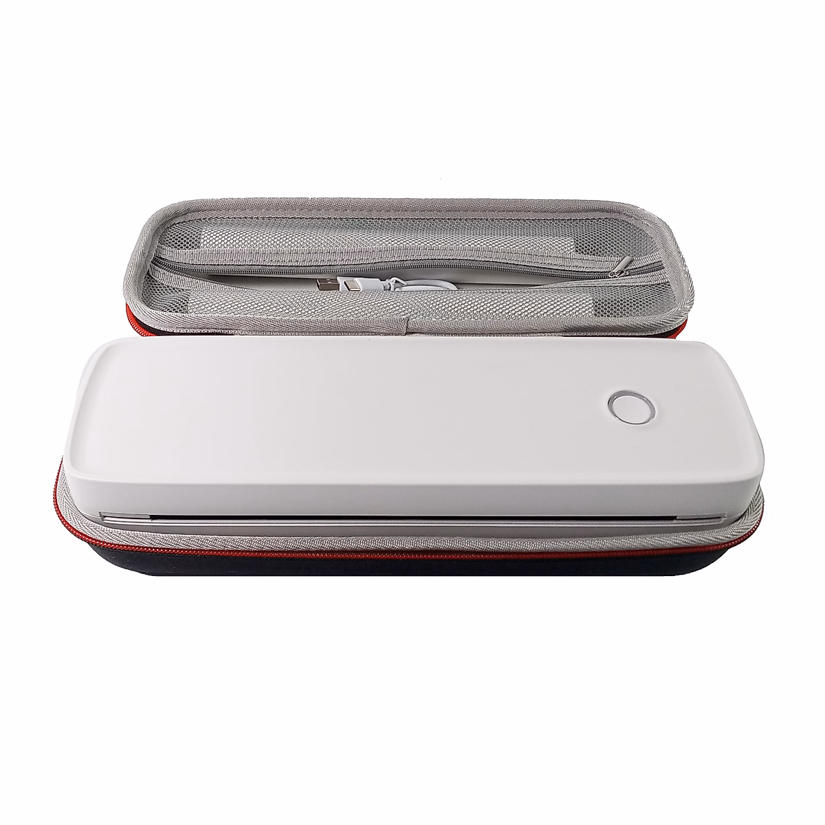 IOOIOO carrying case with handle for portable printers A80 A81 of aixiqee, GUTHERREN, minzhi, supvan, portable printers