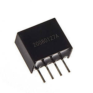 Bridgold 2pcs B1212S-1WR2 B1212S DC/DC Converter Input 12V Output 12V Isolation Power Supply Module Step Down High Efficiency Module Receivers，1W