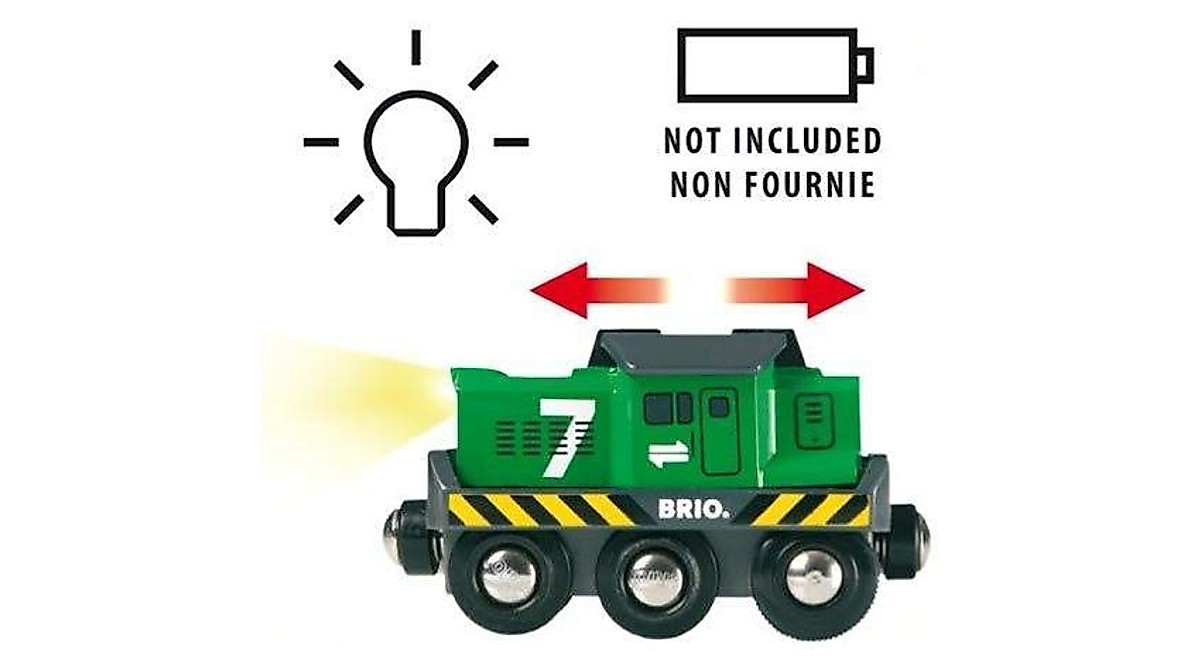 BRIO World 33214: Engaging Battery-Powered Toy Train